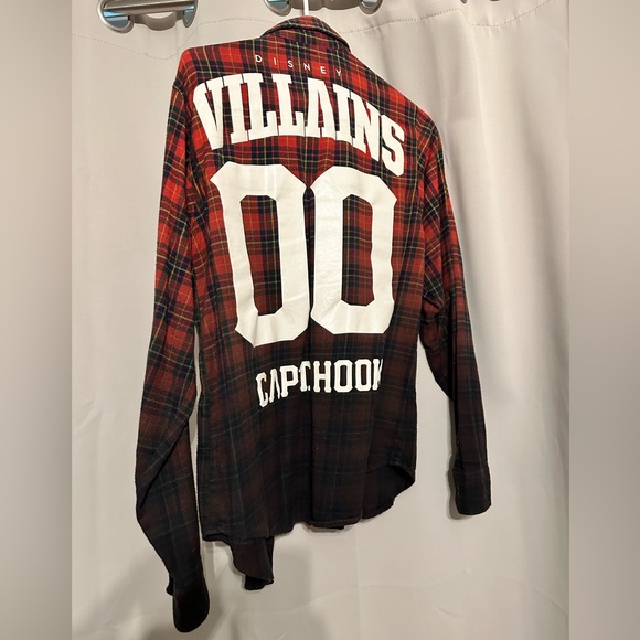 Neff | Shirts | Neff Disney Villains Flannel | Poshmark